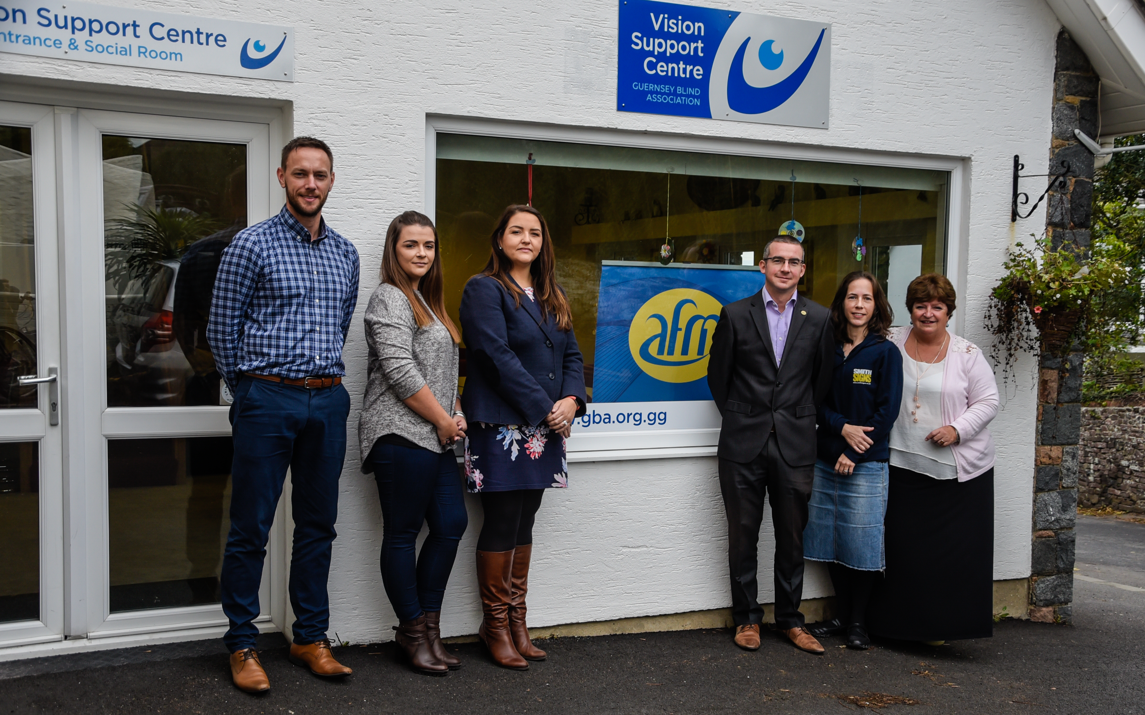 AFM Guernsey work with Smith Signs to provide new building signage | AFM